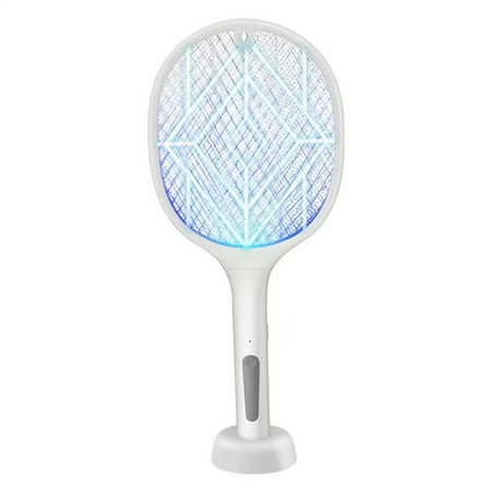 SuoKom Electric Fly Swatter,Mosiller 2 In 1 Smart Insect Killer With ...