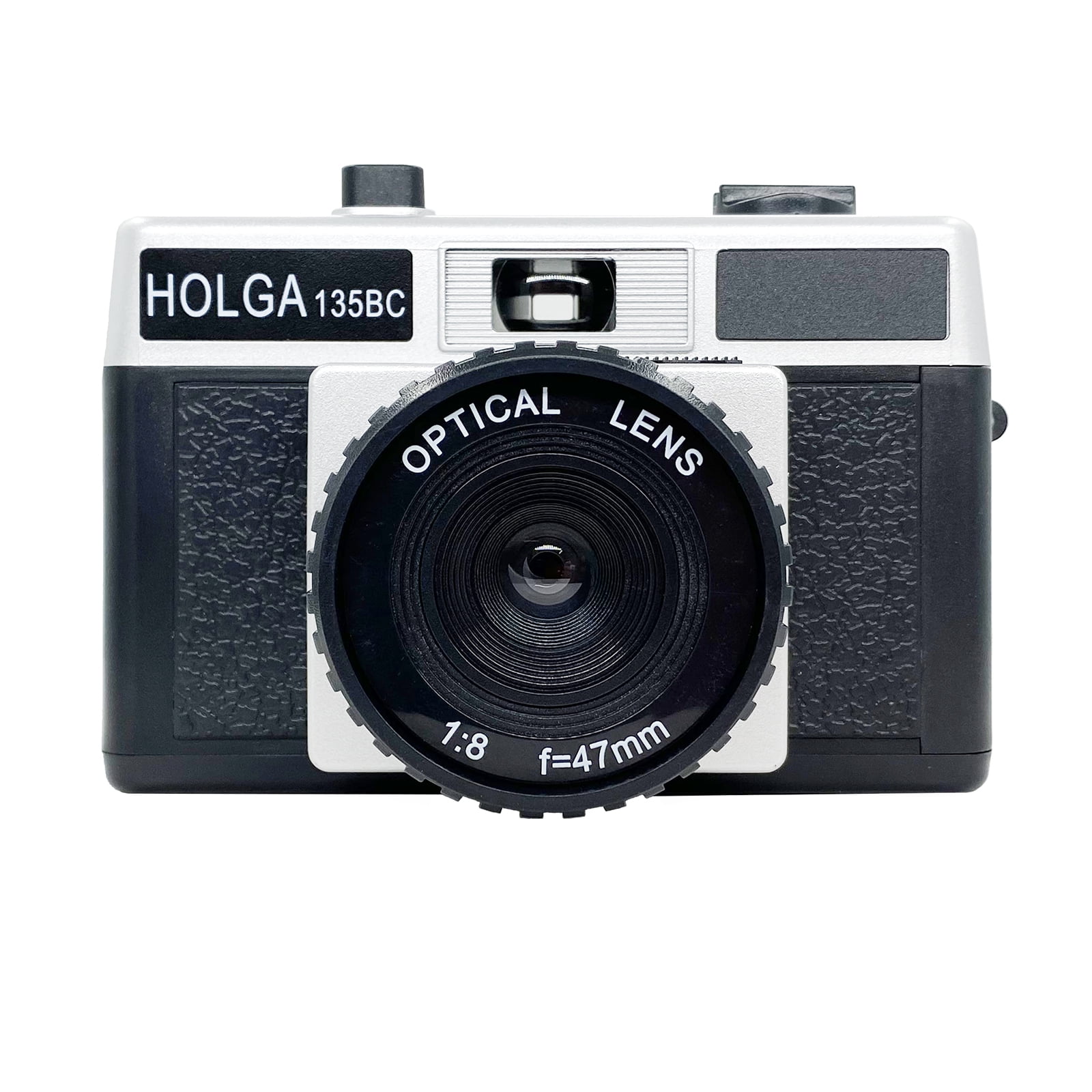 Holga 135BC 35mm Bent Corners Film Camera - Silver/Black - Walmart.com