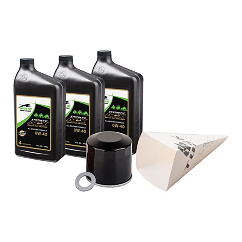 4-Stroke Oil Change Kit Textron ACX Synthetic 0W-40 Compatible With ...