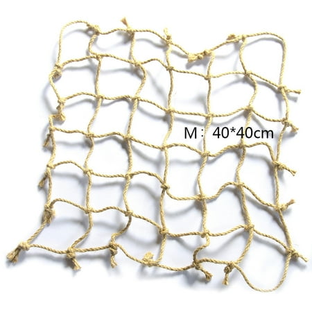 Parrot hemp rope climbing net bird toy bite toy parrot adventure ...