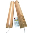 1 Pcs LED Light Display Pedestal Wooden Rectangle LED Lighted Base ...
