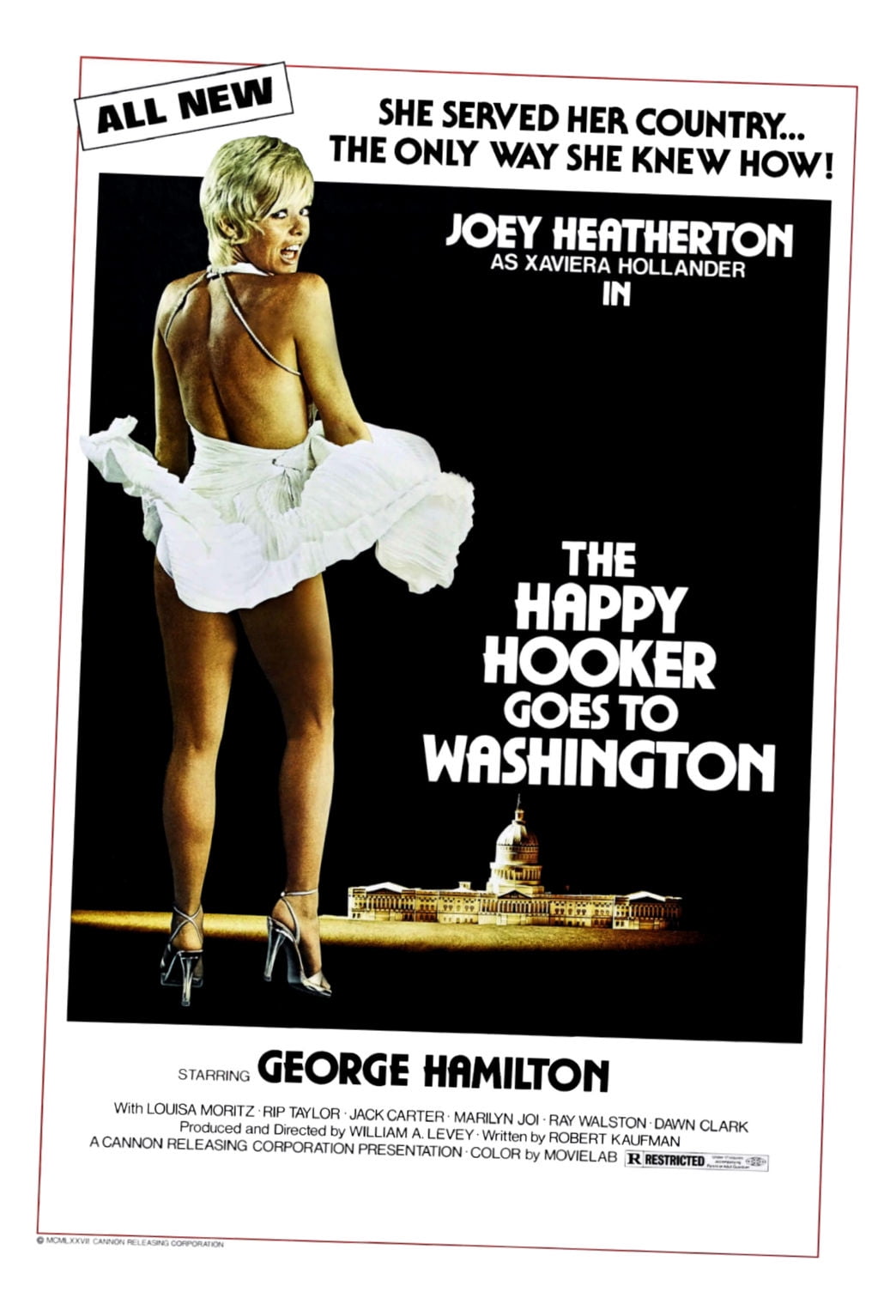 Happy Hooker Goes To Washington The Movie Poster 24x36 Art Poster 24x36 Square Adults Best ...