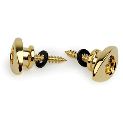 D'Addario Elliptical End Pins, Gold - Walmart.com