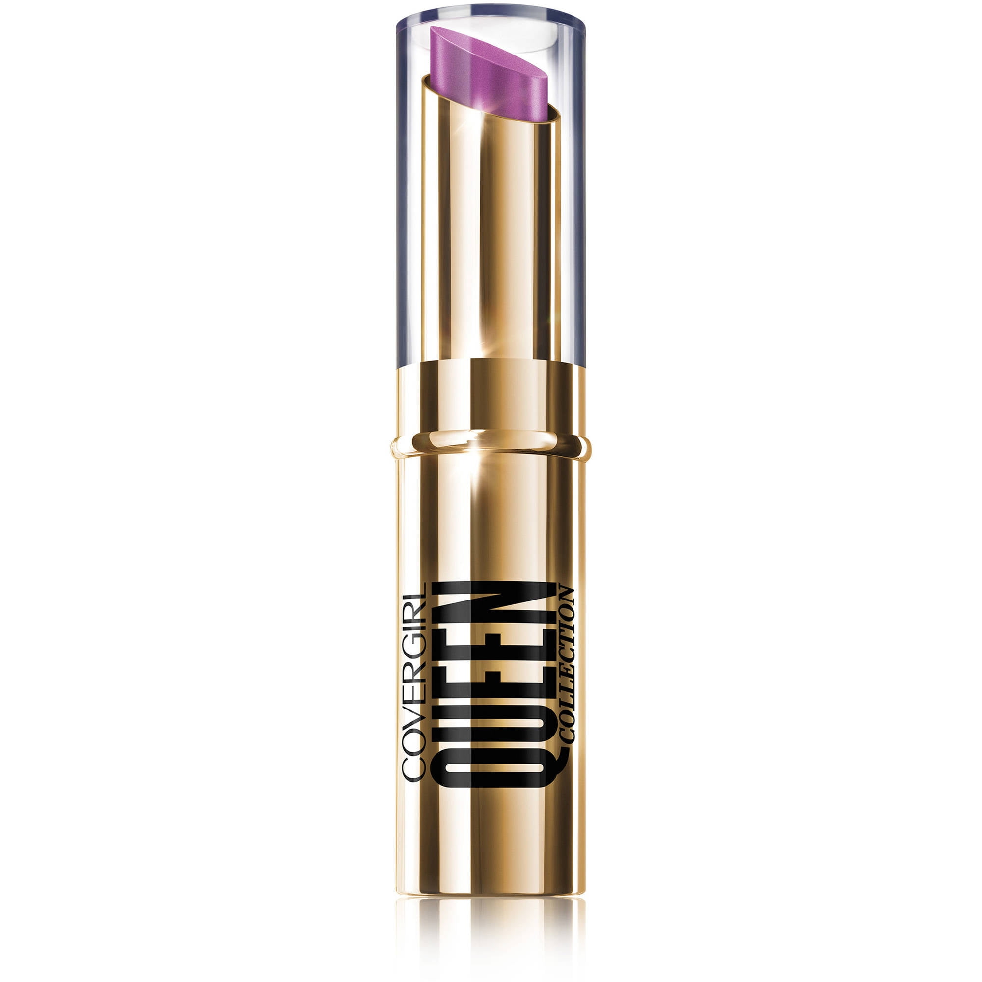 COVERGIRL Queen Collection Stay Luscious Lipstick, Pink Reign, .12 oz ...