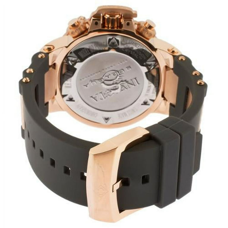 Invicta Subaqua 17213 Men 50mm Stainless Steel Rose Gold Invicta Men's