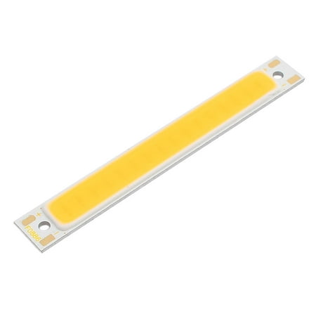 DC 3-4V 1W 60mmx8mm COB LED Strip Light Super Bright Lamp Chip Warm ...