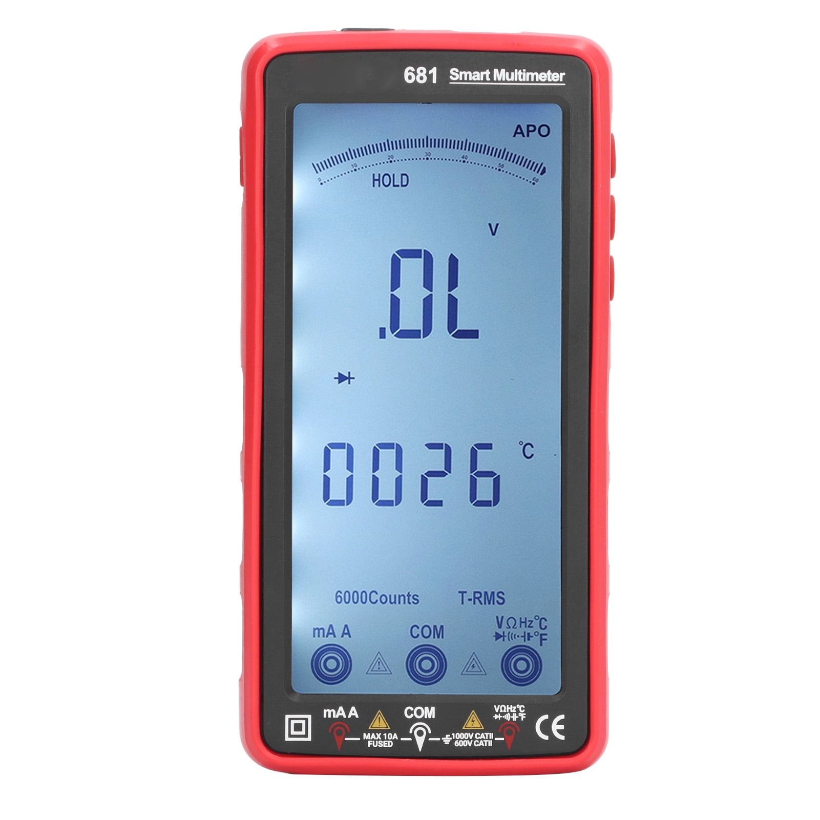 NCV Multimeter,NCV Non Contact Multimeter Intelligent Multimeter Full ...