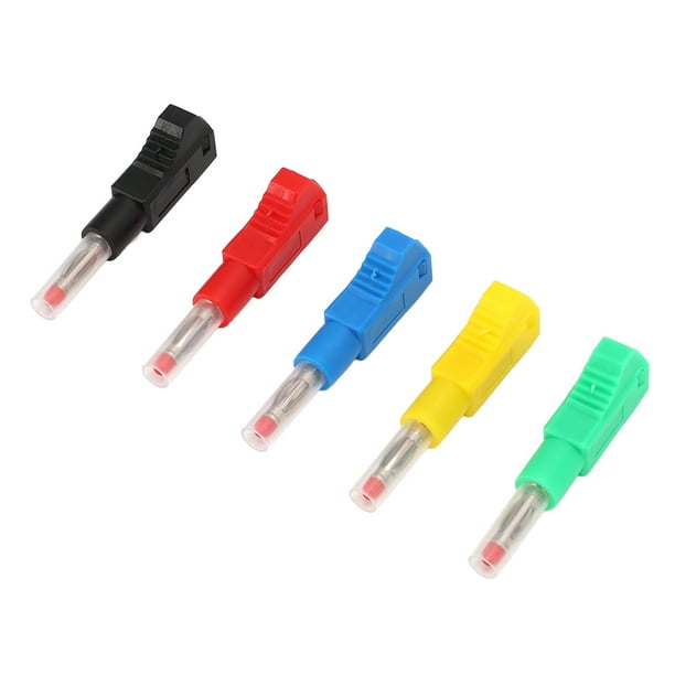 Stackable Banana Plug, Insulated Retractable Speaker Wire Plug Weldable ...