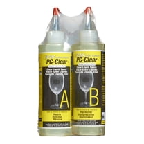 PC Products PC-Clear Epoxy Adhesive Liquid, 16oz in Two Bottles, Clear ...
