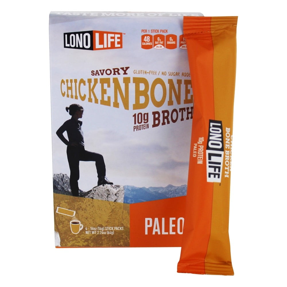 Click here for Lonolife - Paleo Bone Broth Chicken - 4 Stick Pack... prices