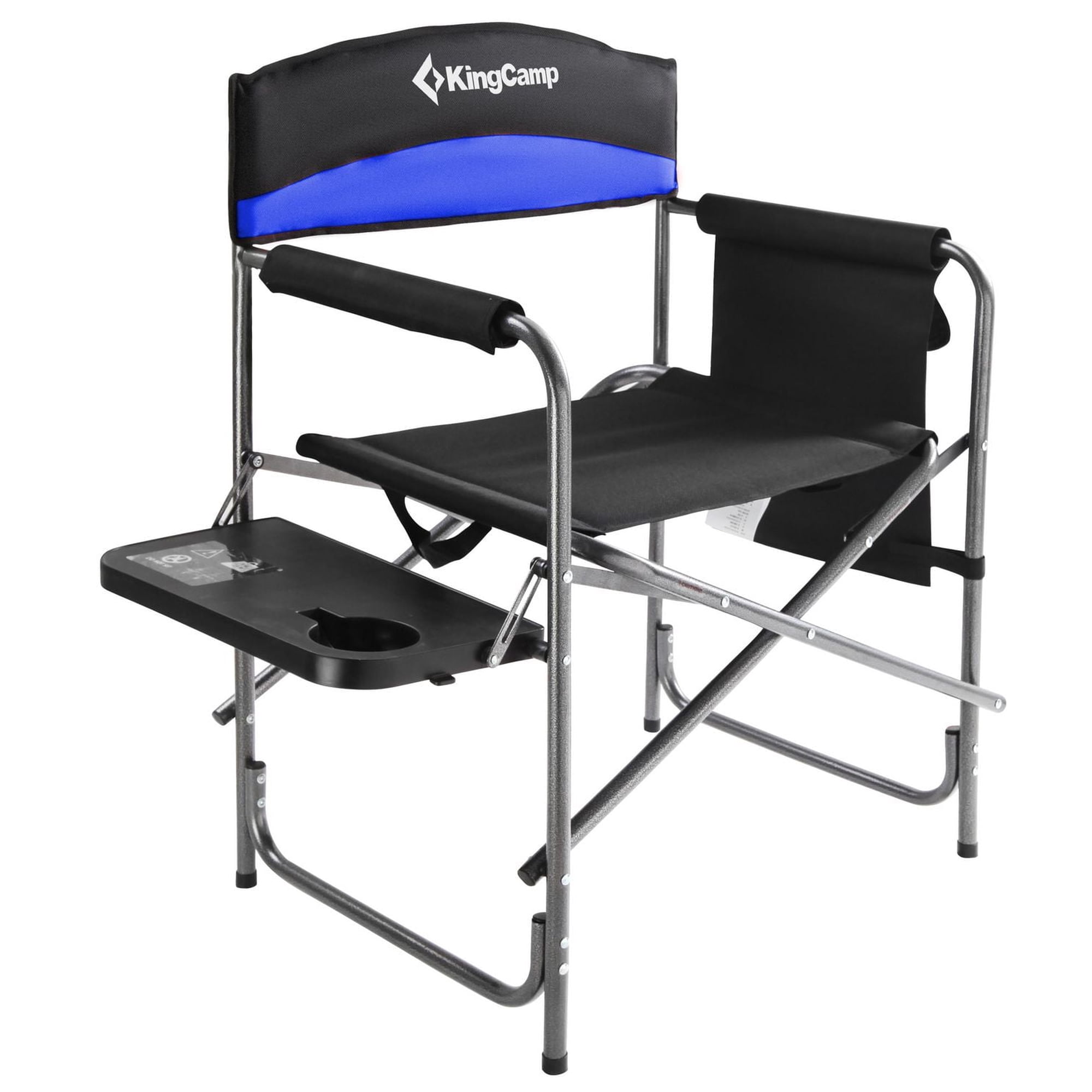 Click here for Kingcamp Heavy Duty Director Camping Chair - Blue prices