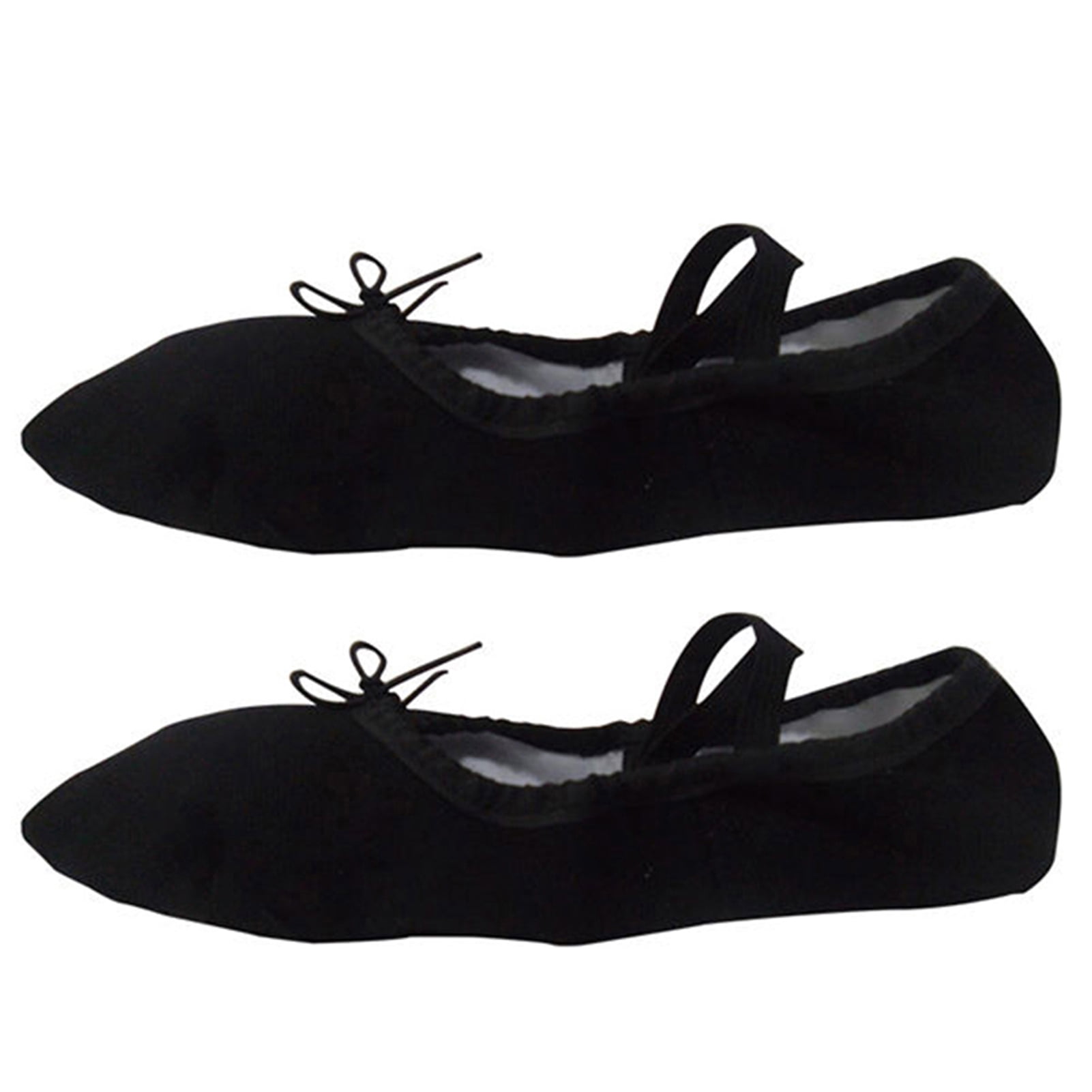 huanledash Women Men Soft Anti-Slip Sole Adults Dance Ballet Shoes ...