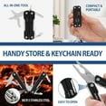 NexTool Mini 9-in-1 Multitool Pocket Tool with Pliers, Scissors ...