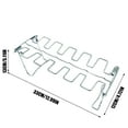 Stainless Steel Grill And Tray Foldable Grilled Chicken Leg Stand Outdoor Camping Grilled
