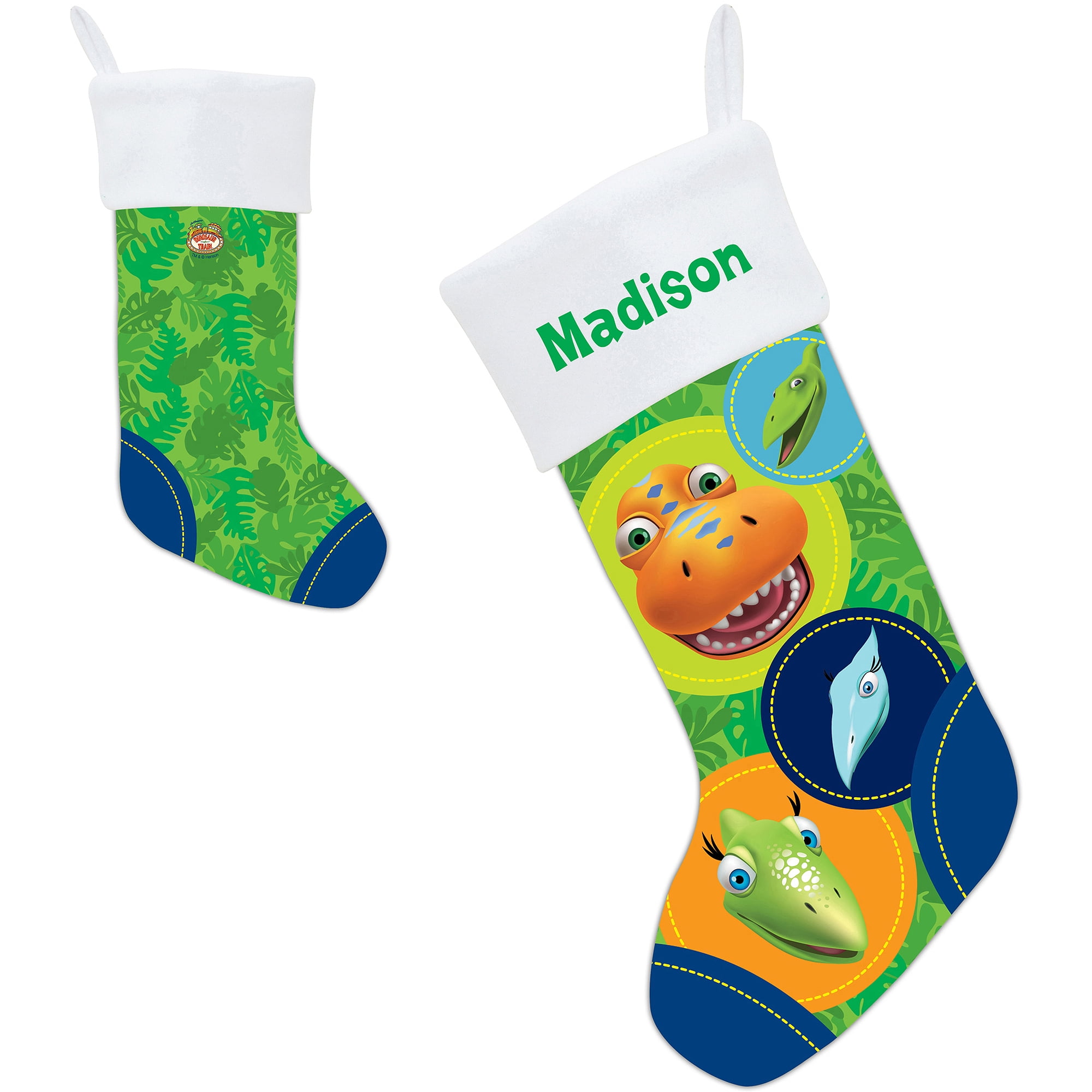 Personalized Dinosaur Train Dino Pals Christmas Stocking - Walmart.com