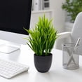 4 Different Styles Mixed Artificial Potted Foliage, Assorted Faux ...