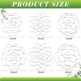 6 Pcs Flower Arrangement Holder Stainless Steel Flower Frog Flower ...