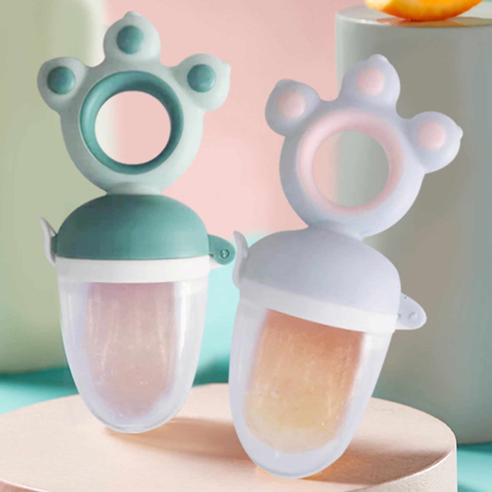 Waroomhouse Food Nibbler Ergonomic Design Multifunctional BPA Free Baby ...