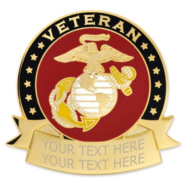 PinMart Proud to be a Veteran Lapel Pin-Proud Patriotic USA Flag Enamel ...