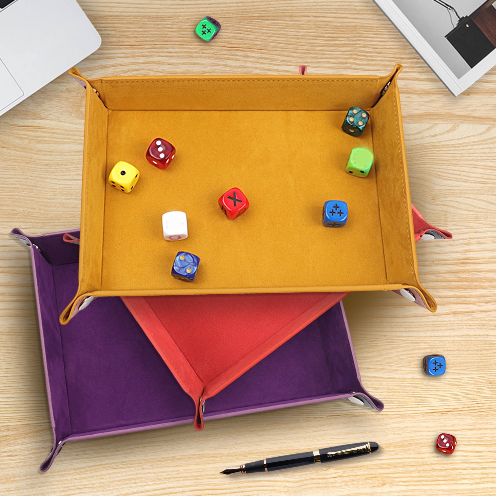 Waroomhouse Dices Storage Tray Foldable Anti-deformed Anti-fading Space ...