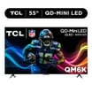TCL 55" Class NXTVISION TV 4K QLED Smart TV with Google TV and Flush Wall Mount (NEW 2024), Art ...
