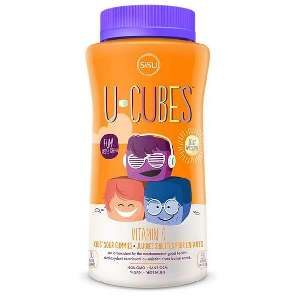 Sisu - U-Cubes Vitamin C, 90 Gummies - Walmart.ca
