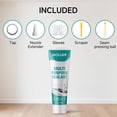White Silicone Caulk for Bathroom & Kitchen,Waterof Sealant Shower ...