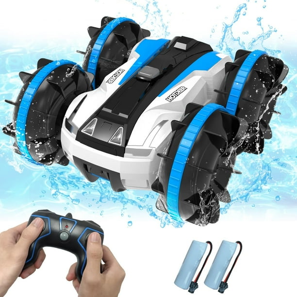 Toys for 6-12 Year Old Boys, Amphibious RC Car for Kids, 2.4Ghz Remote Control Boat Waterproof ...