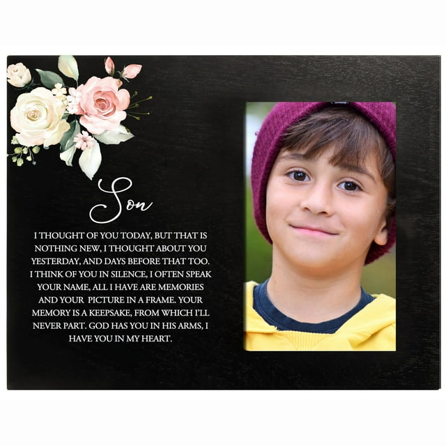 Lifesong Milestones Memorial Picture Frame For Sympathy Ts Son I