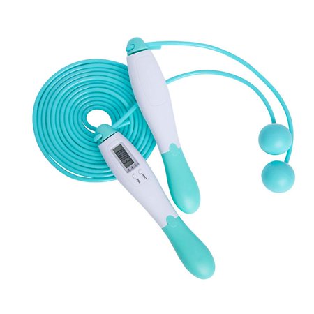 Digital Jump Rope Skipping Rope Timer Calorie Count Counter Gym Fitness ...