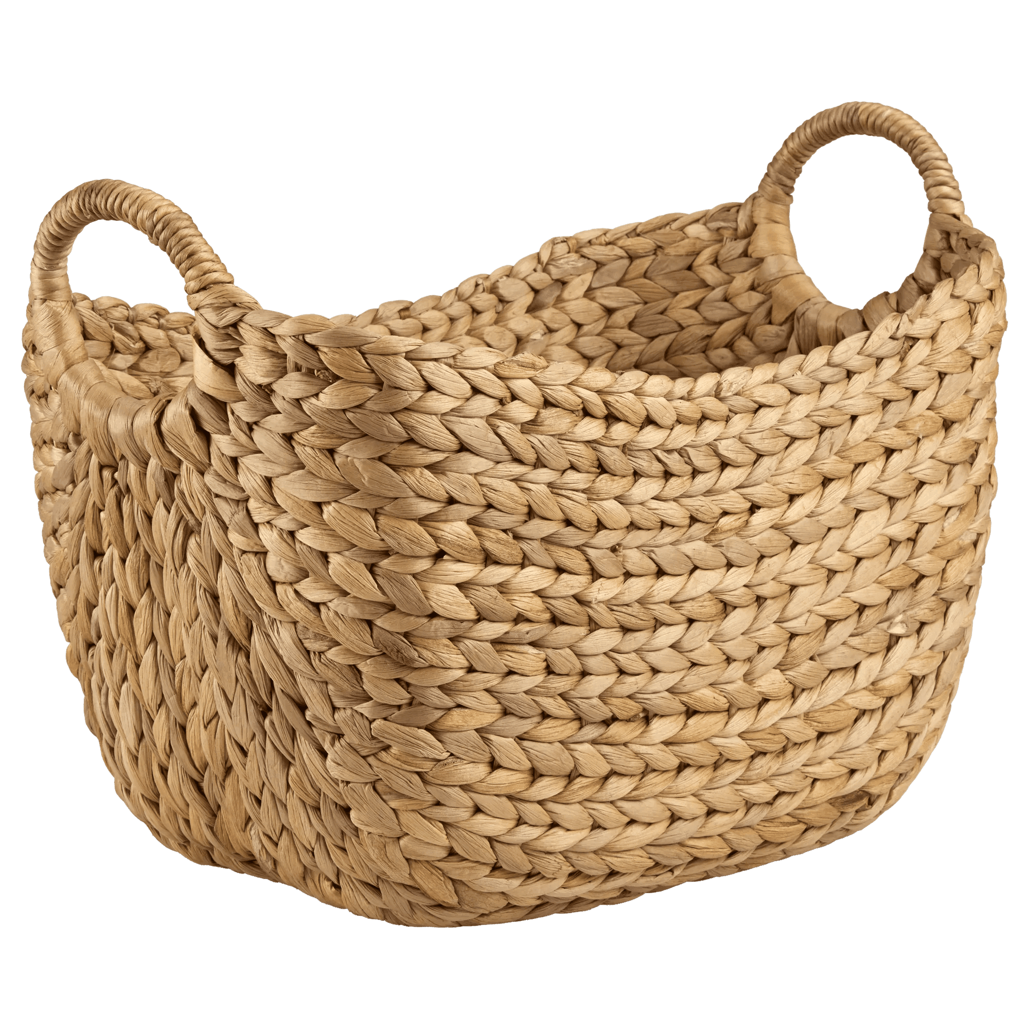 Click here for Bouclair Natural Water Hyacinth Basket With Handle... prices