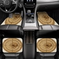 4-Piece Car Floor Mats Set, Astrolabe Crystal Velvet Automotive Front ...