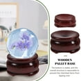 FENGGUIQU 20pcs Desktop Stand Brown Wood Multi-use Decorative For ...