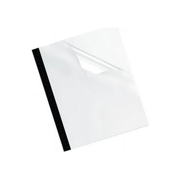 Fellowes Expressions Linen Presentation Covers - Oversize, Black, 200 ...