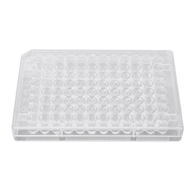 96 Well Tissue Culture Plate Clear Polystyrene Cell Growth Plate for ...