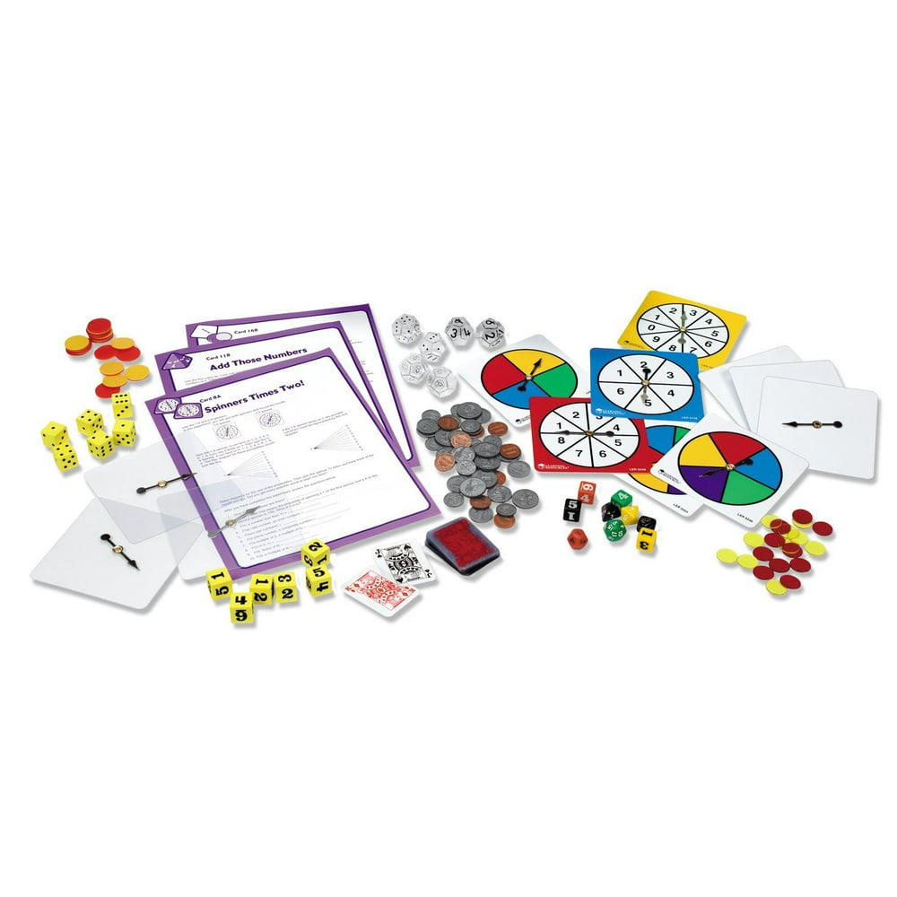 Learning Resources Deluxe Probability Kit - Walmart.com - Walmart.com