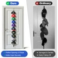 Hat Rack for Door - Two-Way Hanging Caps with Display Hooks and Hanger ...