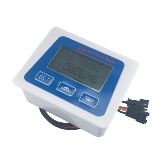 Roughneck Digital Fuel Meter, 1–30 GPM, 1in. Inlet/Outlet - Walmart.com
