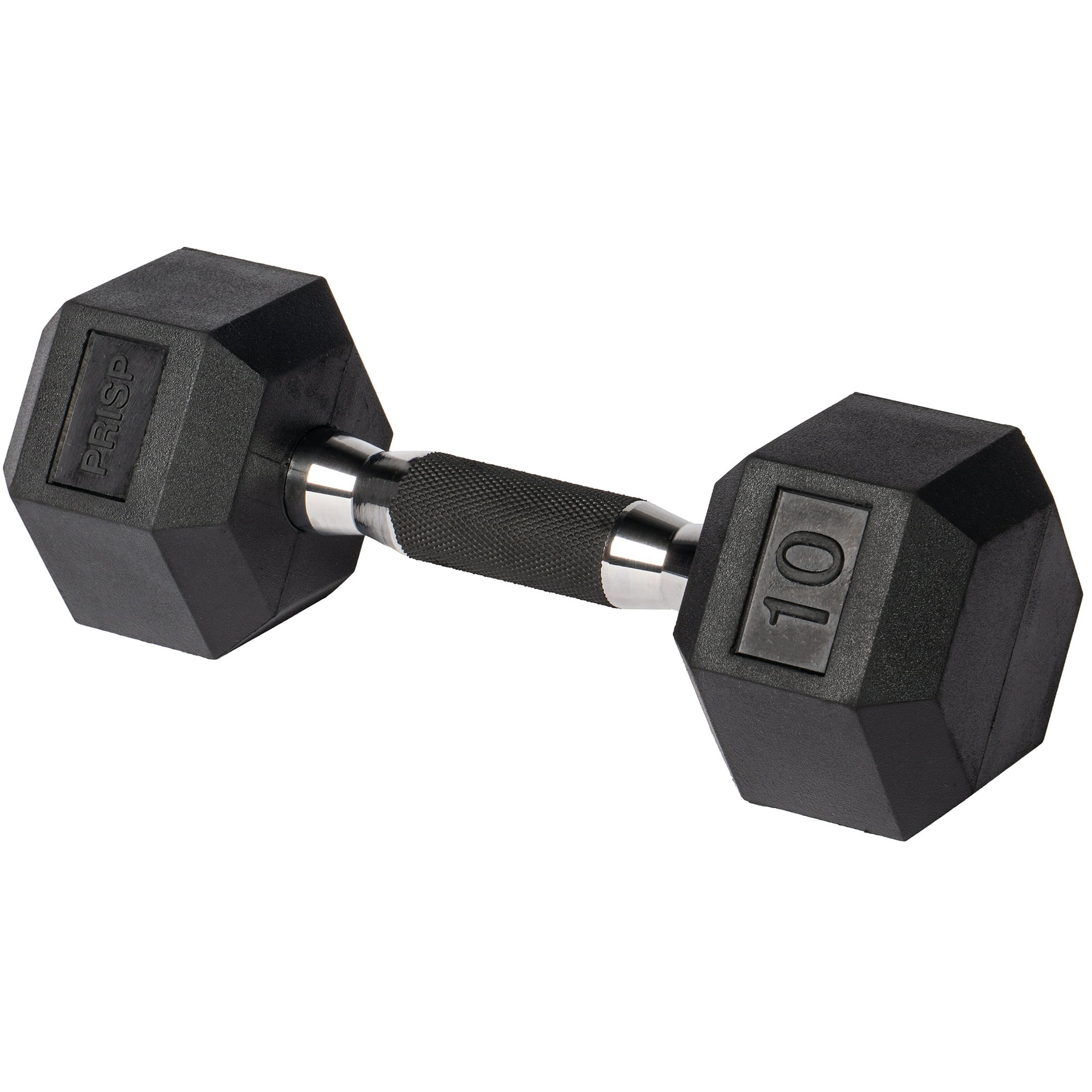 Click here for Prisp Rubber Encased Hex Dumbbell - Cast Iron Hand... prices