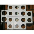 200PCS Square Cardboard Coin Holders Supplies Coin Album Collection ...