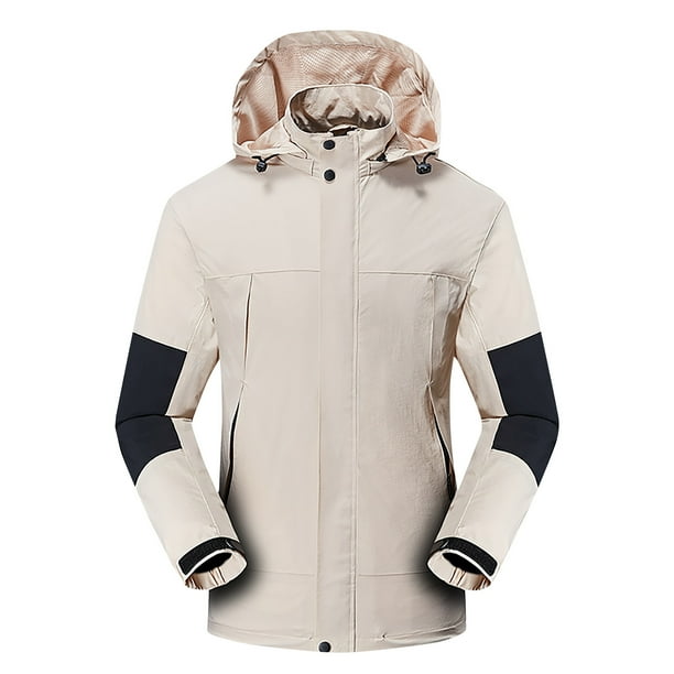 Men's Coats And Jackets Hooded Men's Detachable Cap Waterproof, Dirt ...