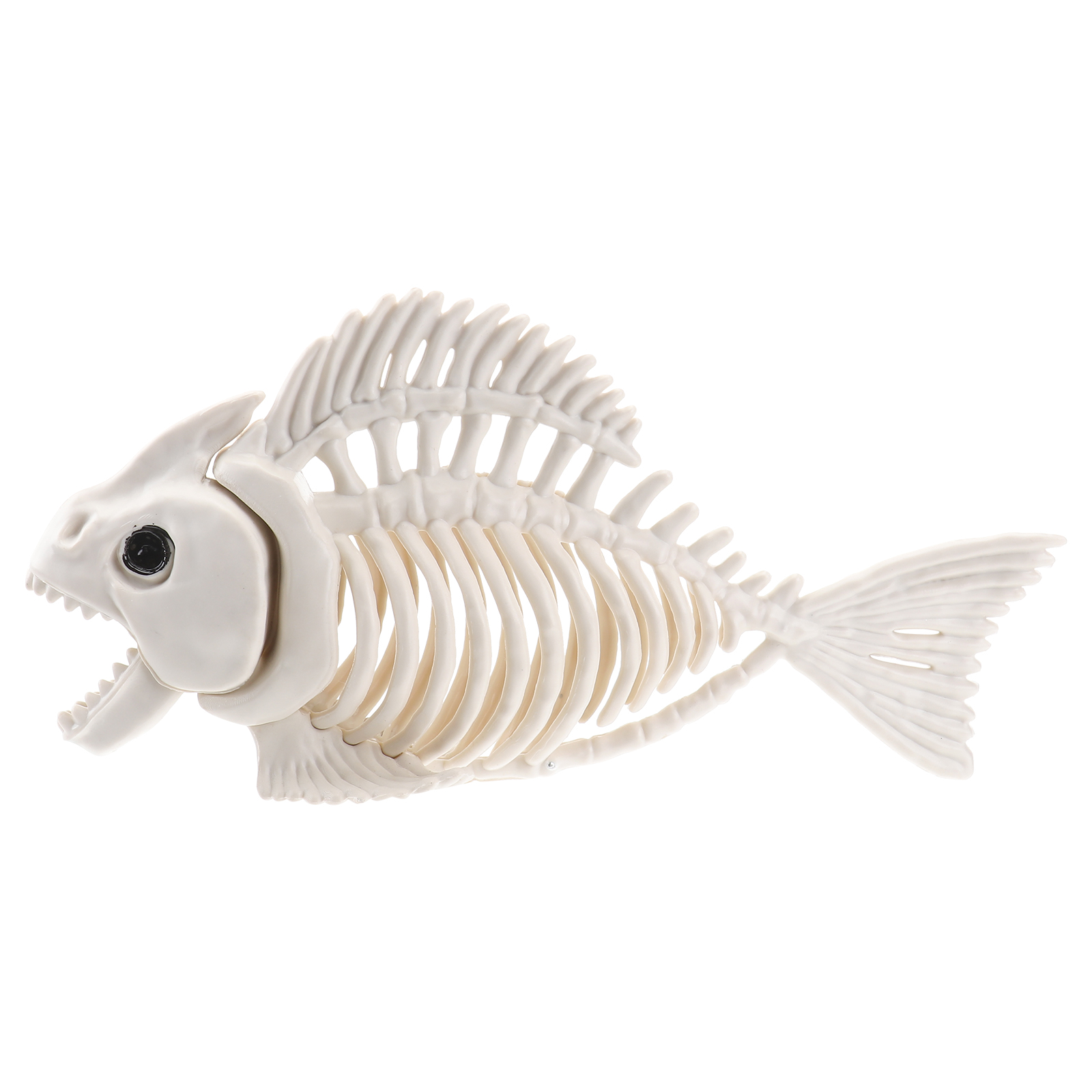 Halloween Simulated Fish Skeleton Horror Animal Bones Funny Plastic ...