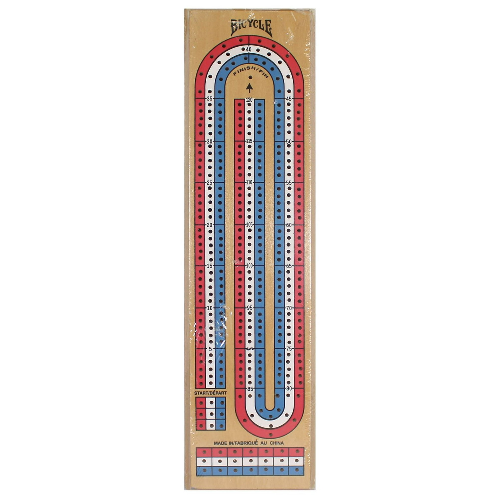 Click here for Bicycle 3 Lane Cribbage Board 1 Board prices