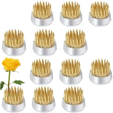 3pcs Flower Frogs Japanese Flower Holder Floral Arrangement Pin Holder Round Flower Arranger ...