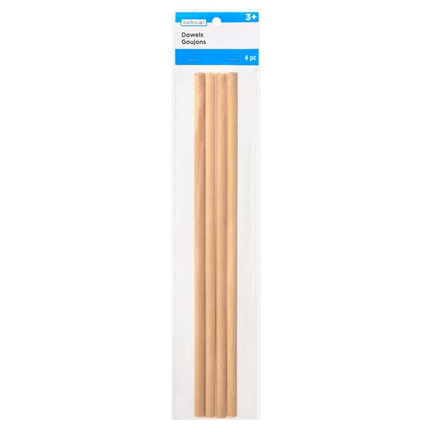 12 Packs: 4 ct. (48 total) 3/8" x 12" Wooden Dowels by Creatology ...