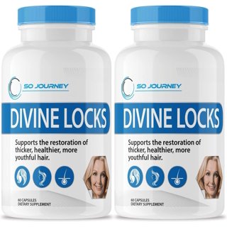 5 Pack Divine Locks Supplement Complex Hair Vitamins 300 Capsules ...