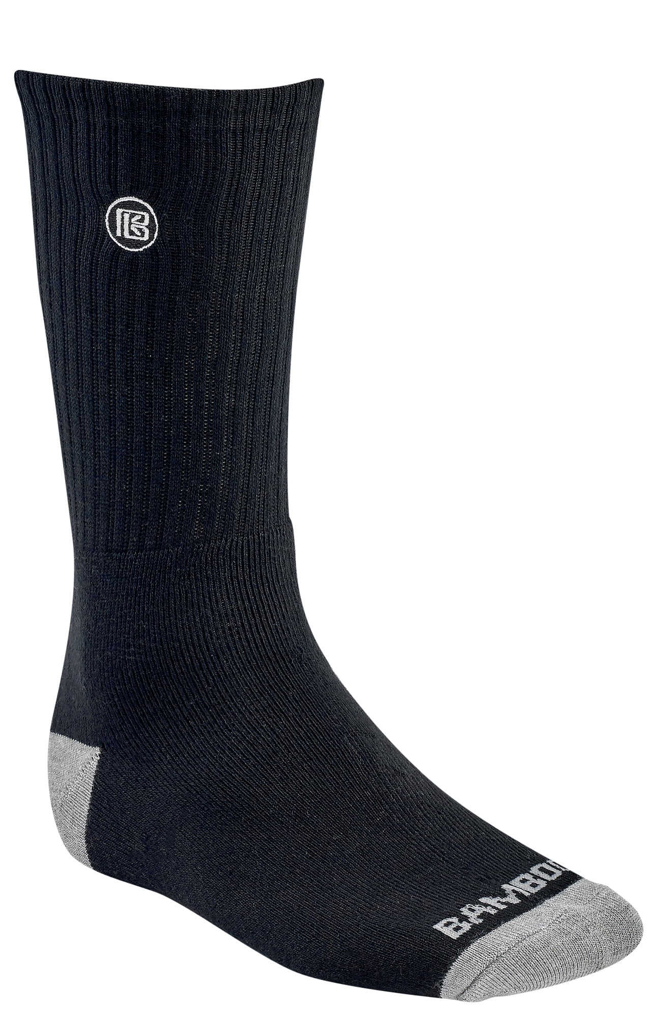 Bamboo Sports Premium Bamboo Crew Men’s Work Socks Moisture Wicking ...