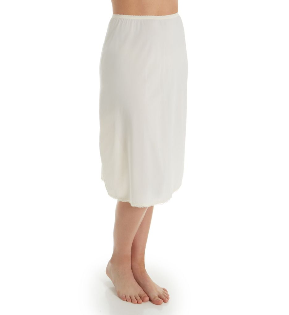 Women's Shadowline 4711628 Flare Half Slip 28 Inch (Ivory L) - Walmart.com