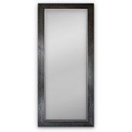 Contemporary Beveled Dark Brown Mirror - Walmart.com