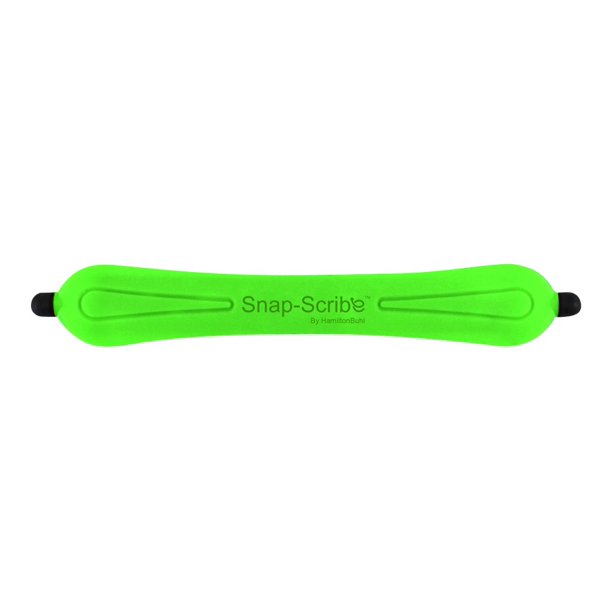 Snap-Scribe Stylus (Green) - Universal Double-Tipped Stylus Snaps Into ...